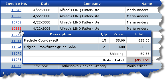 HoverPanel Windows - West Wind Toolkit for .NET