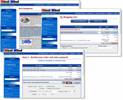 West Wind Web Store .NET